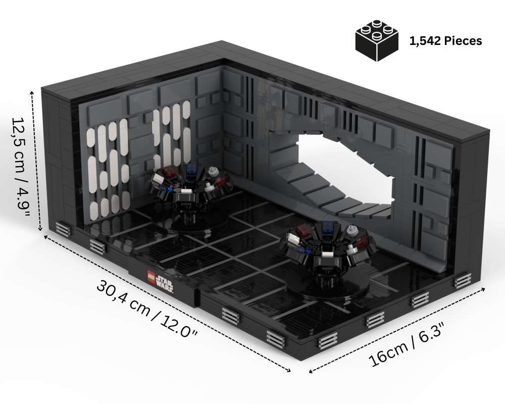LEGO MOC Death Star I Overbridge Diorama by codyaner.bricks ...