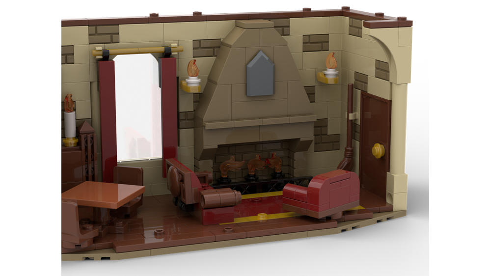 LEGO MOC-185741 Common Room- Lion by witchcraftedbricks | Rebrickable ...