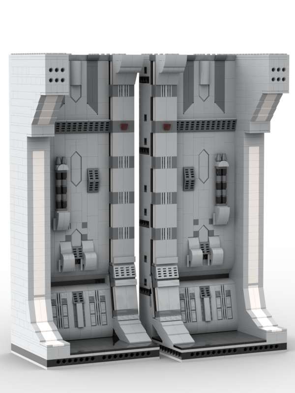 LEGO MOC Modular Hangar (Midi-Scale) - Modul 04 - Frontmodul by Kai535 ...