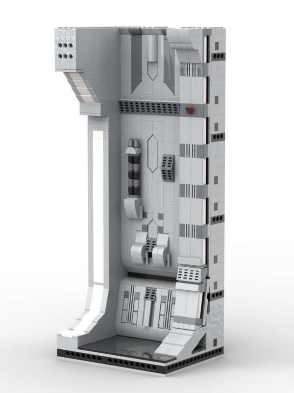 LEGO MOC Modular Hangar (Midi-Scale) - Modul 04 - Frontmodul by Kai535 ...