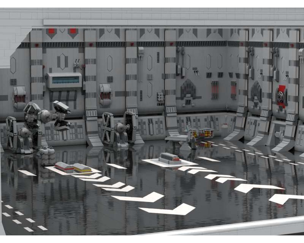 LEGO MOC Modular Hangar (Midi-Scale) - Modul 06 by Kai535 | Rebrickable ...