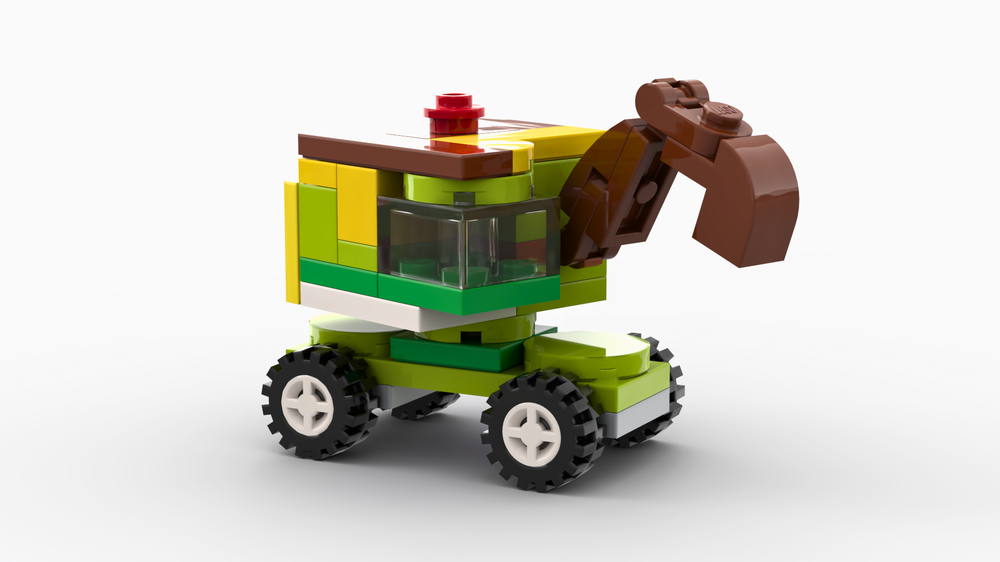 LEGO MOC 11029 Digger by Lenarex | Rebrickable - Build with LEGO