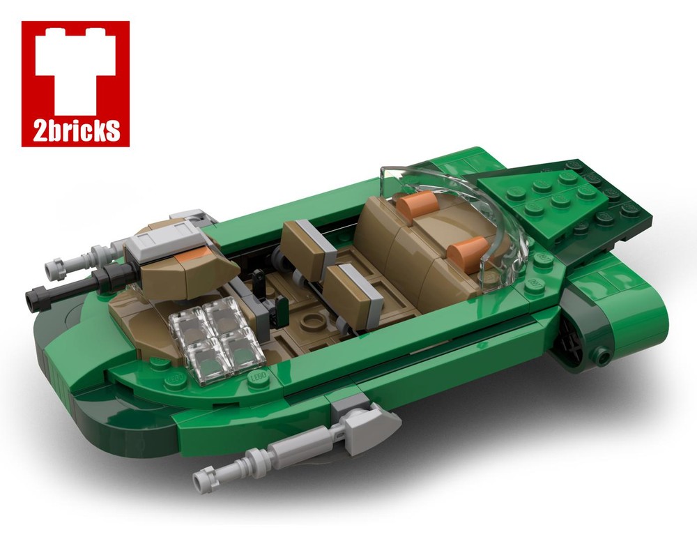 Lego Moc Gian Heavy Speeder By 2bricksofficial Rebrickable Build