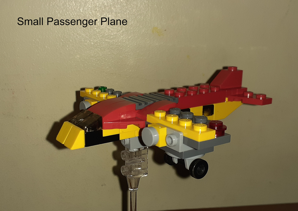 LEGO MOC Small Passenger Plane - alt of 31029-1 by ChzHd | Rebrickable ...