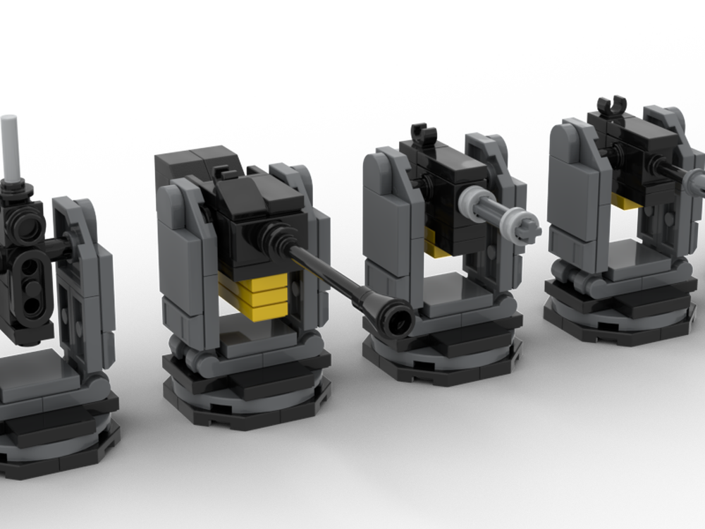 LEGO MOC Helldivers 2 Sentry Stratagems by Mh.bricks | Rebrickable ...
