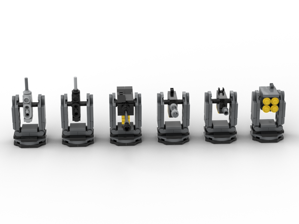 LEGO MOC Helldivers 2 Sentry Stratagems by Mh.bricks | Rebrickable ...