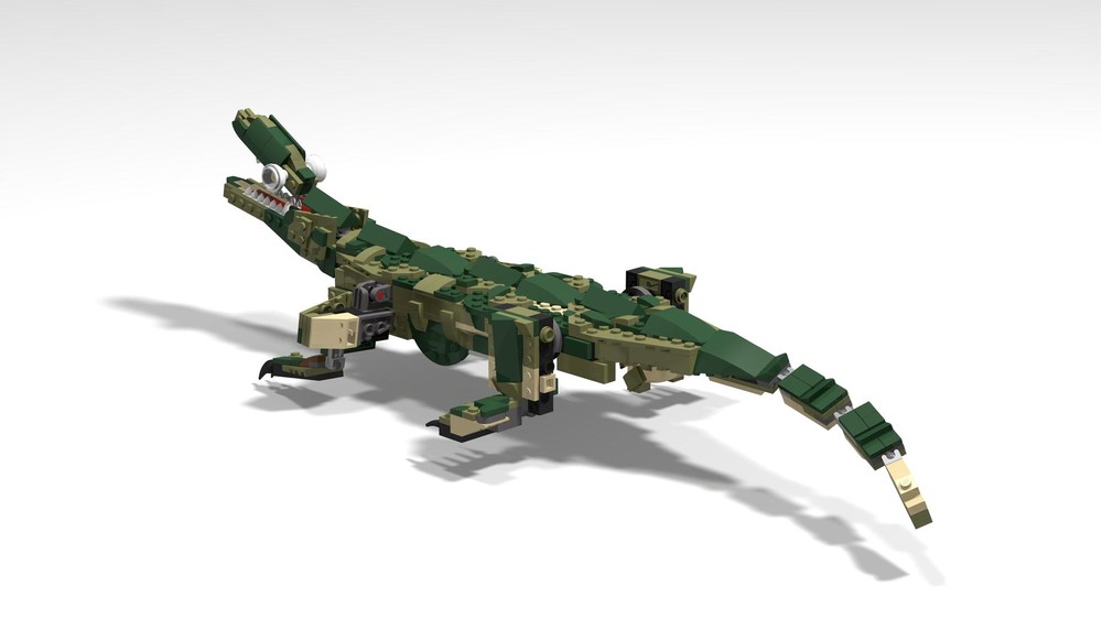 LEGO MOC Komodo Dragon 31151 by EliOriginal | Rebrickable - Build with LEGO
