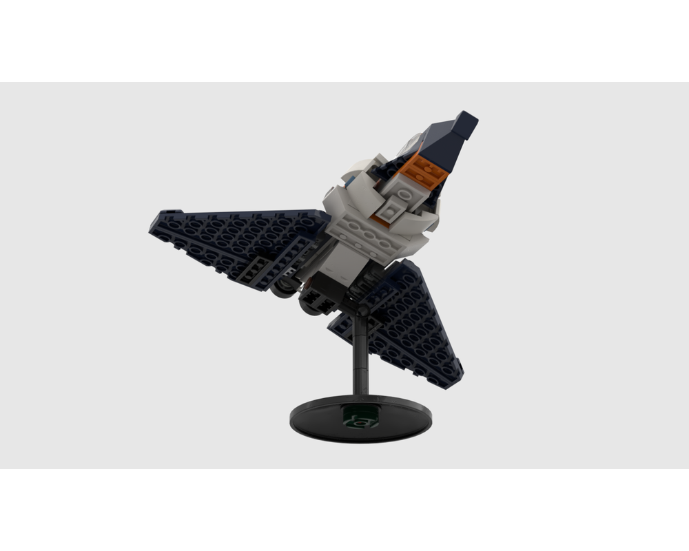 LEGO MOC Delta aircraft by Loopy 888 | Rebrickable - Build with LEGO
