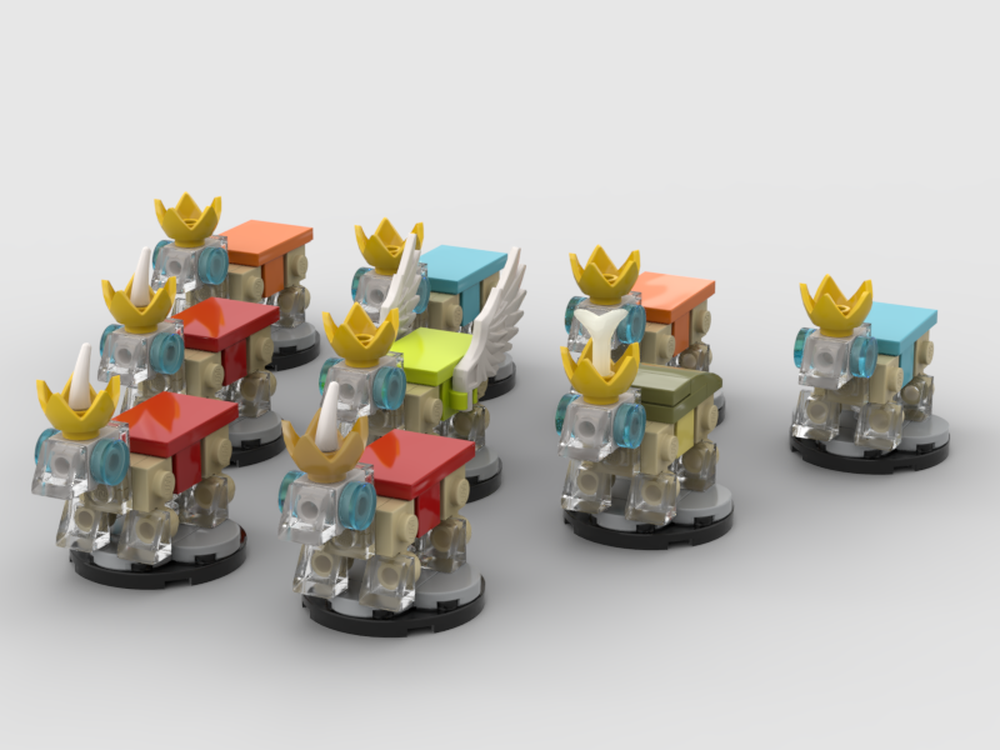 LEGO MOC Pony Ringwraiths (Twilight) by GargonLe | Rebrickable - Build ...