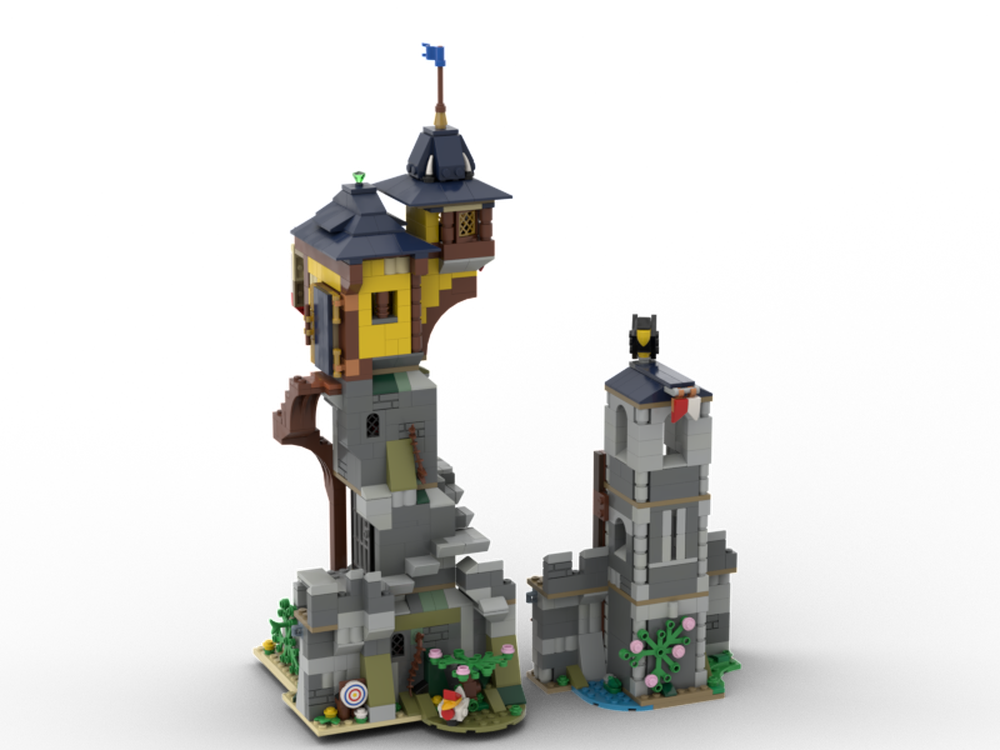 LEGO MOC-185794 The Wizard Tower - 4th Expansion pack for the castle ...