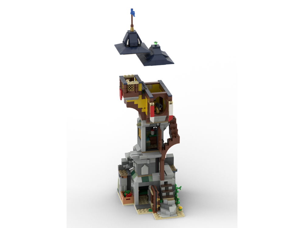 LEGO MOC The Wizard Tower - 4th Expansion pack for the castle set 31120 ...