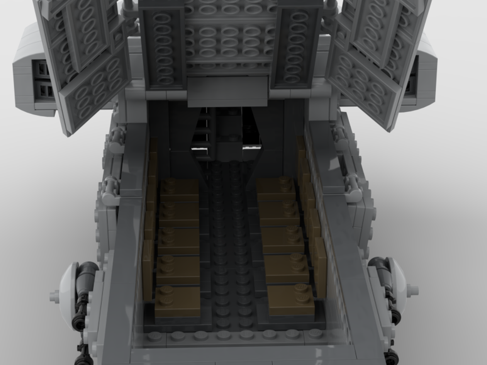 LEGO MOC Imperial Dropship Transport by Nimbuzbricks | Rebrickable ...