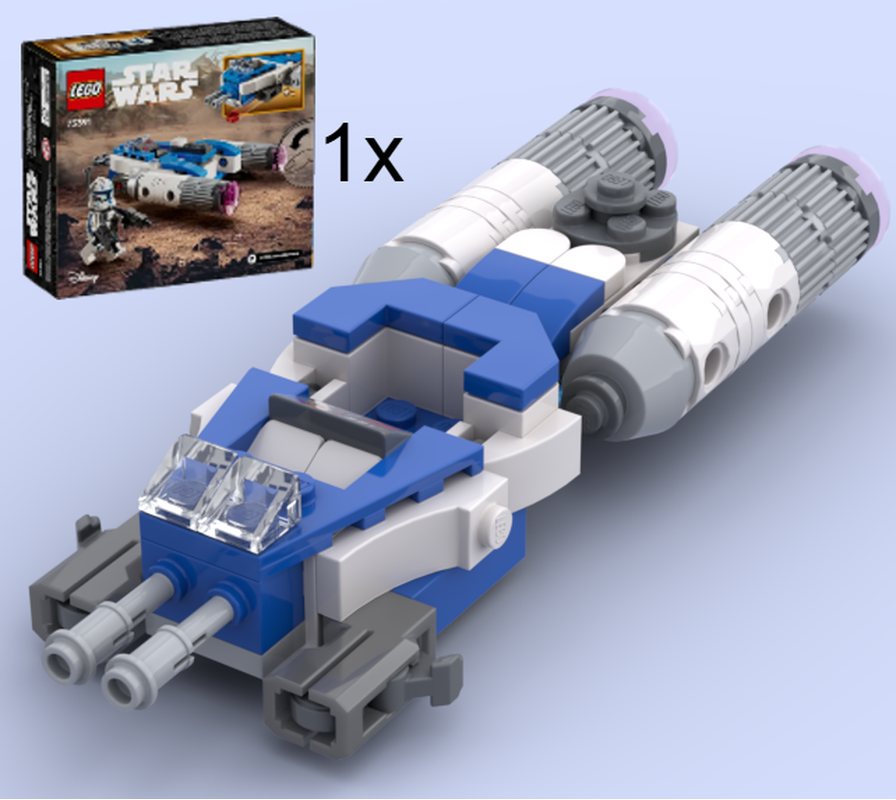 LEGO MOC Captain Rex Microfighter Command Speeder by Britton_c ...