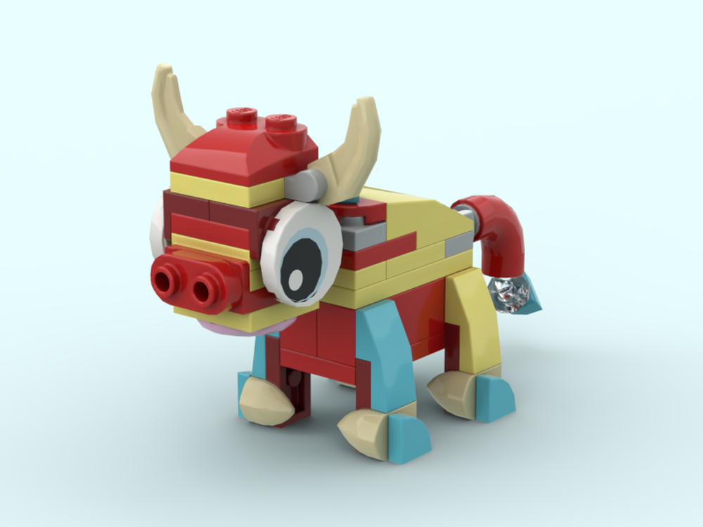 LEGO MOC-185808 31145 Ox by Pikminfan67 | Rebrickable - Build with LEGO