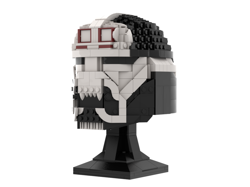 LEGO MOC Wrecker Helmet by Ant0noo | Rebrickable - Build with LEGO