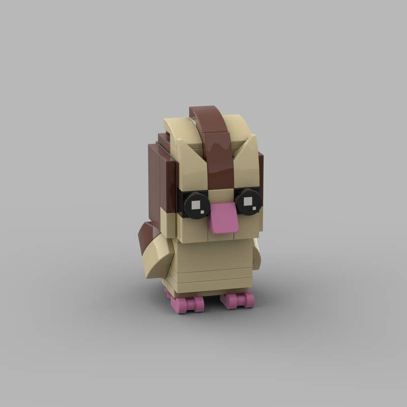 LEGO MOC Pidgey (Pokémon) by herpuderpules | Rebrickable - Build with LEGO