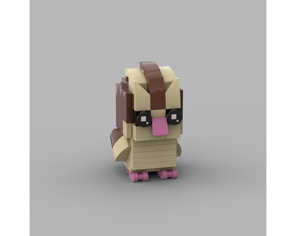 LEGO MOC Pidgey (Pokémon) by herpuderpules | Rebrickable - Build with LEGO