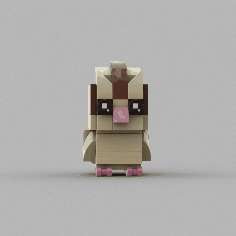 LEGO MOC Pidgey (Pokémon) by herpuderpules | Rebrickable - Build with LEGO