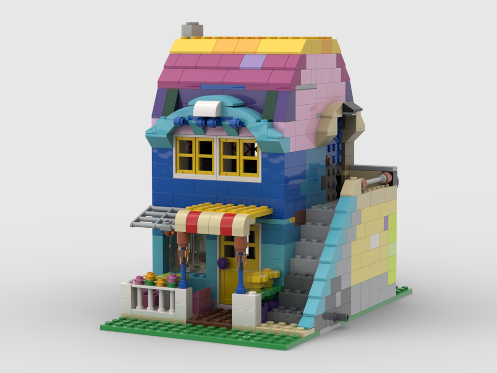 LEGO MOC 10698 - The Restaurant by ChiLegGodt | Rebrickable - Build ...