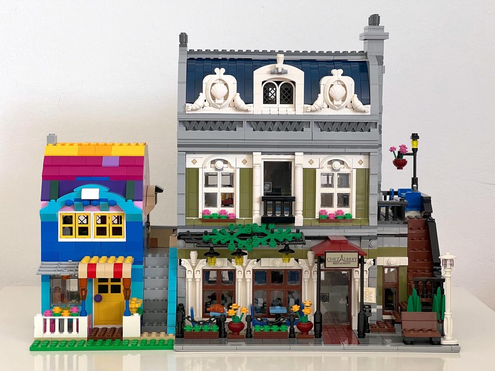LEGO MOC 10698 - The Restaurant by ChiLegGodt | Rebrickable - Build ...