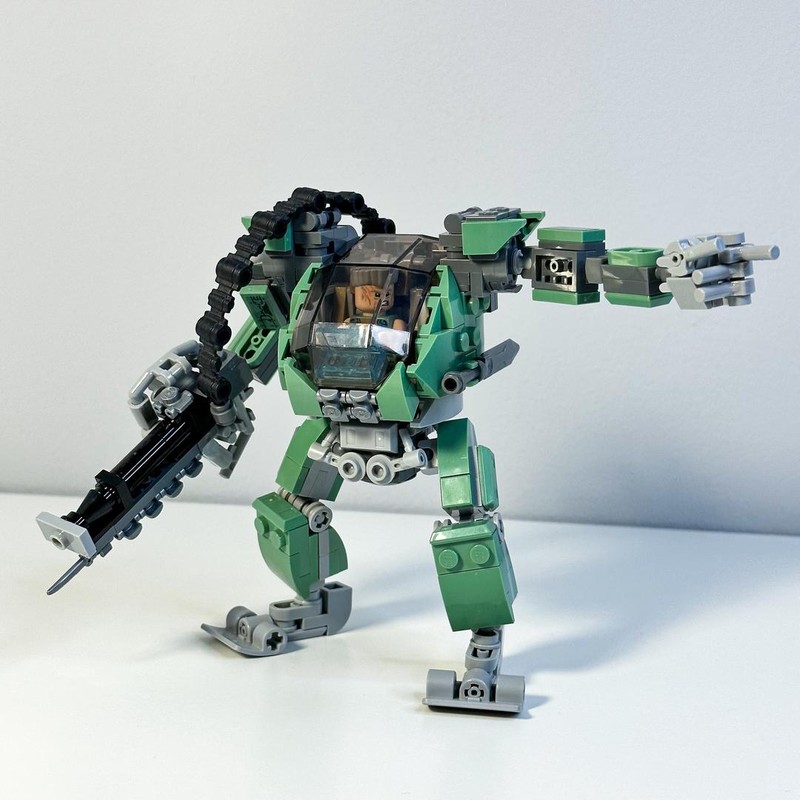 Lego Moc Avatar Amp Suit V3 By Bobbacatmocs Rebrickable Build With Lego