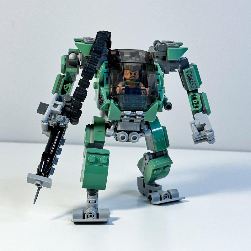 Lego Moc Avatar Amp Suit V3 By Bobbacatmocs Rebrickable Build With Lego
