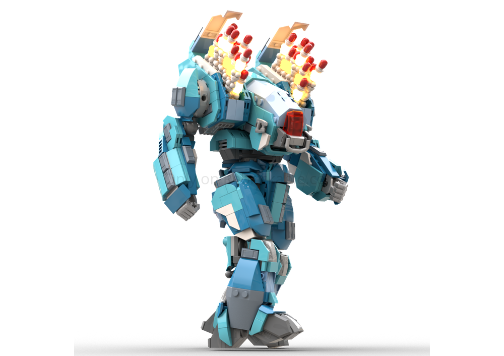 LEGO MOC-185836 Archer ARC-4M Battlemech by canuck33 | Rebrickable ...