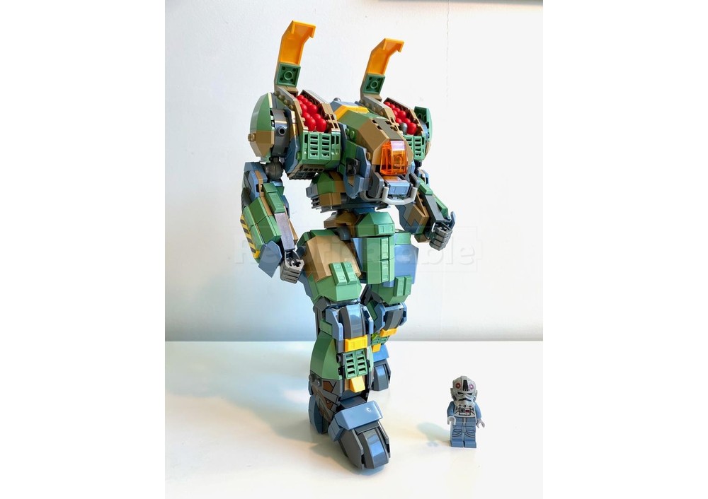 LEGO MOC-185836 Archer ARC-4M Battlemech by canuck33 | Rebrickable ...