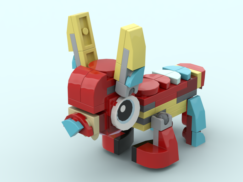 LEGO MOC 31145 Rabbit by Pikminfan67 | Rebrickable - Build with LEGO