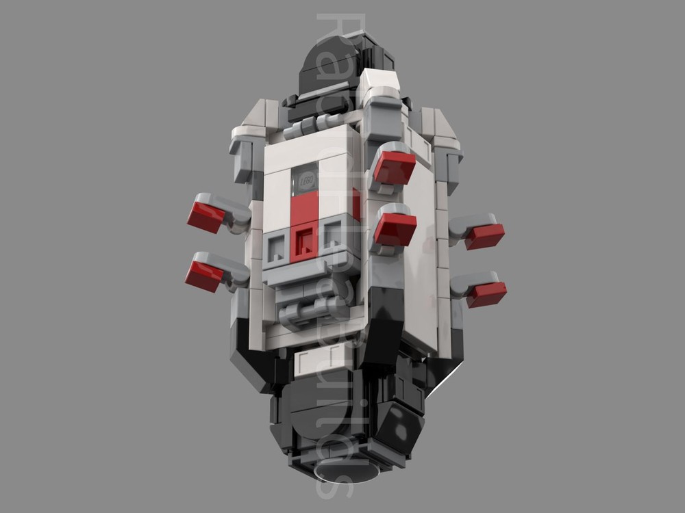 LEGO MOC Small Drop Pod, Titanfall 2 by RabidFleaBuilds | Rebrickable ...