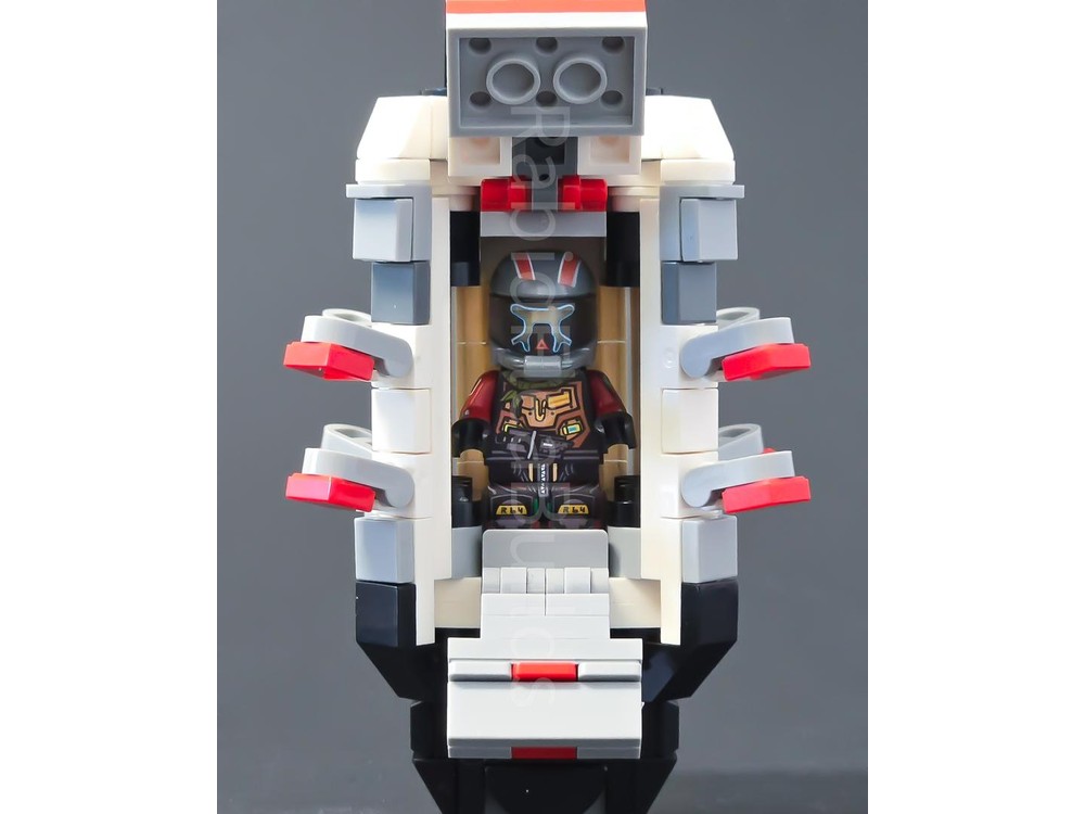 LEGO MOC Small Drop Pod, Titanfall 2 by RabidFleaBuilds | Rebrickable ...