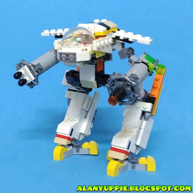 LEGO MOC Robocop mech ED-209 using set 31115 by alanyuppie ...