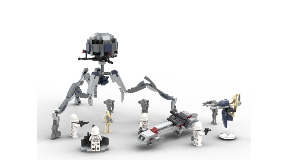 LEGO MOC-185874 Clone Trooper & Droid Battle Pack Overhaul by ...