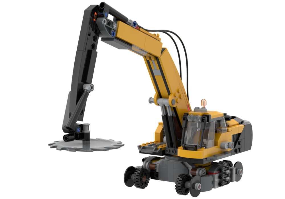 LEGO MOC Attachments for 60420 Yellow Construction Excavator by ...