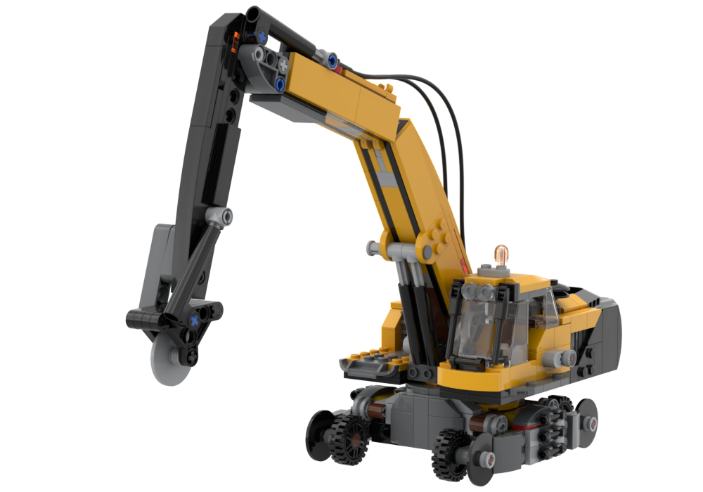 LEGO MOC Attachments for 60420 Yellow Construction Excavator by ...