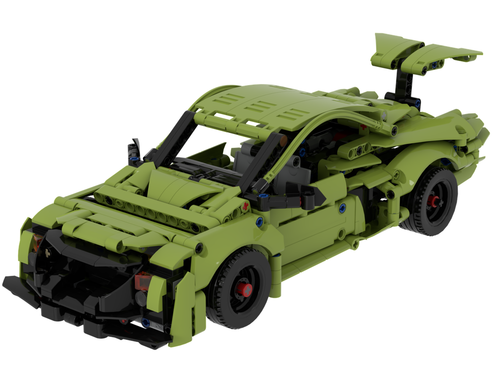 LEGO MOC 42161 & 42138 - Pull Back Hybrid Car by Technicisthebest ...