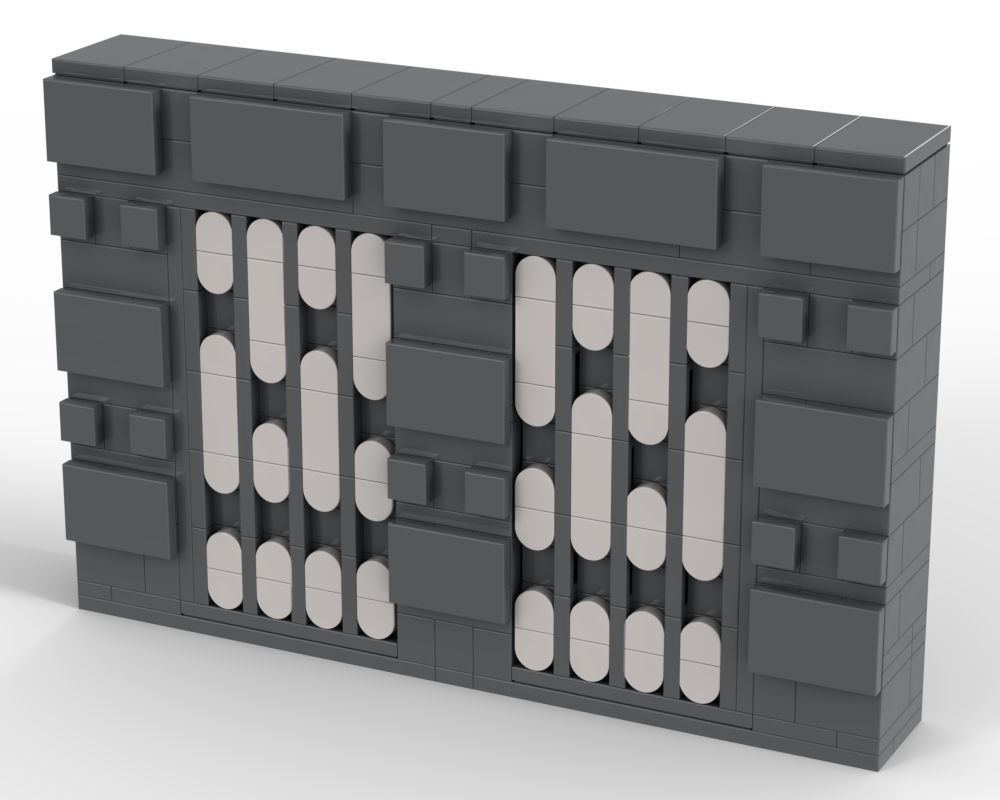 LEGO MOC Death Star Wall Panel Lights by codyaner.bricks | Rebrickable ...