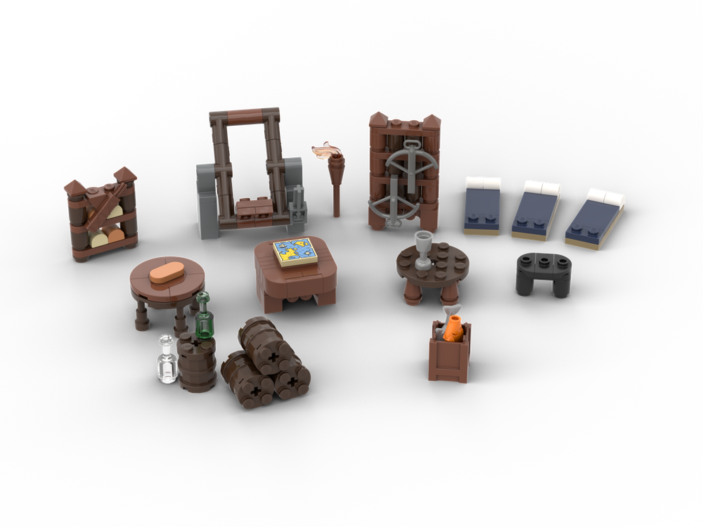 LEGO MOC Modular Medieval Walls Multipack, Vol. 2 by longjuansilver ...