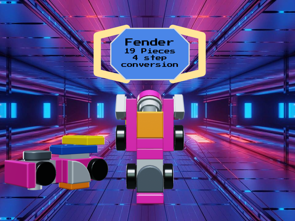 LEGO MOC-185899 Fender AKA Micro Master Hot Rod by bentbliley ...