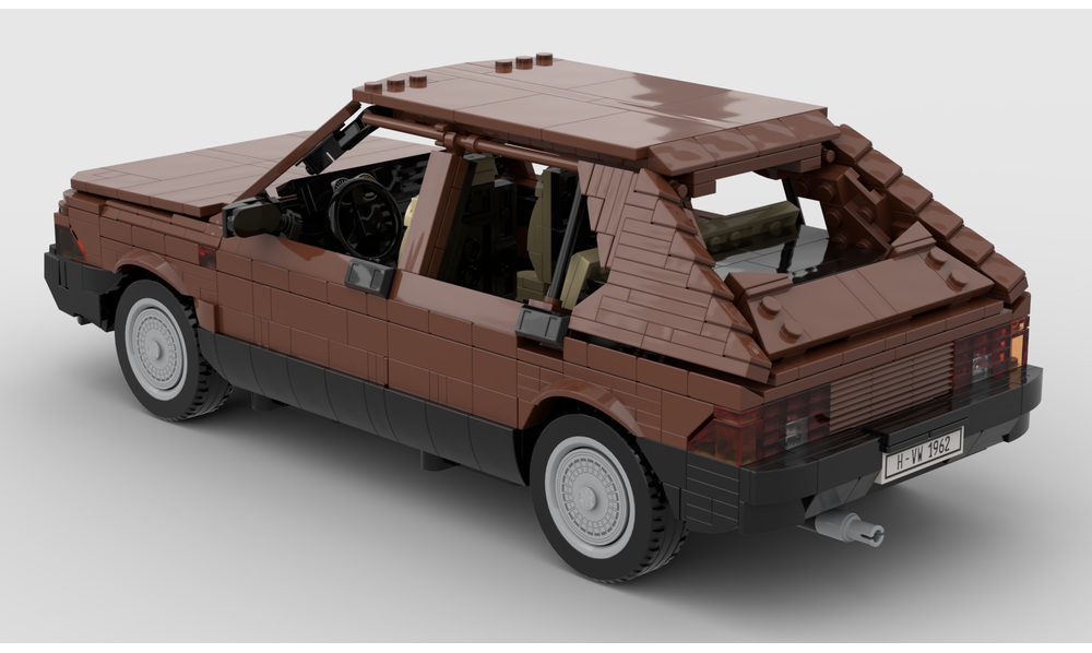 LEGO MOC Fiat Ritmo 1.7D 60cv (1987) by Aquil8 | Rebrickable - Build ...