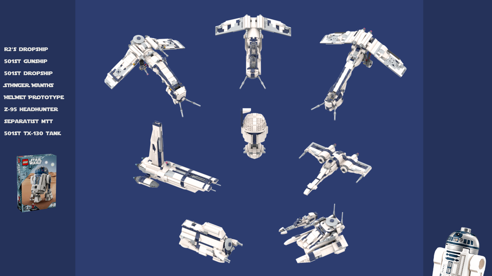 LEGO MOC 75379 Alternatives and Modifications bundle (8-in-1) by ...