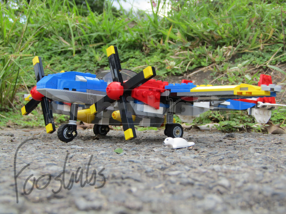 LEGO MOC 31094 x2 Lockheed P-38L Lightning by Foosbubs | Rebrickable ...