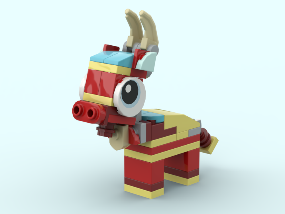 LEGO MOC 31145 Goat by Pikminfan67 | Rebrickable - Build with LEGO