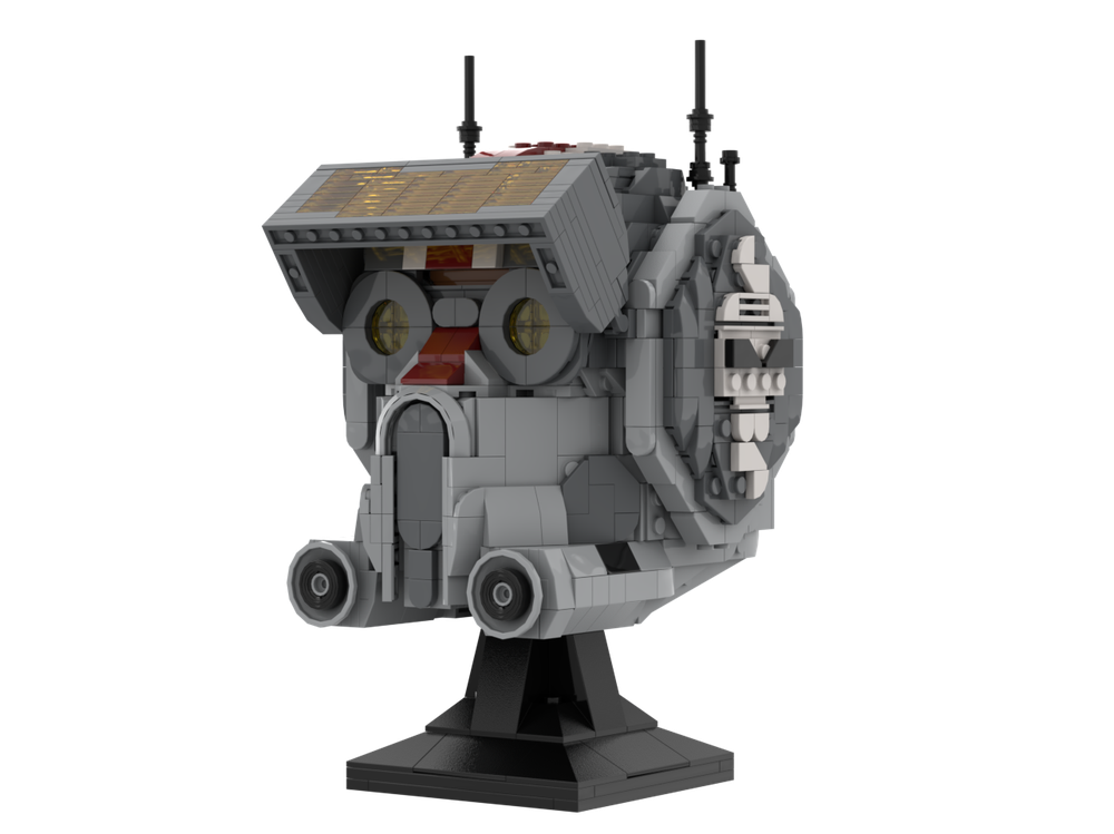 LEGO MOC Tech Helmet by Ant0noo | Rebrickable - Build with LEGO