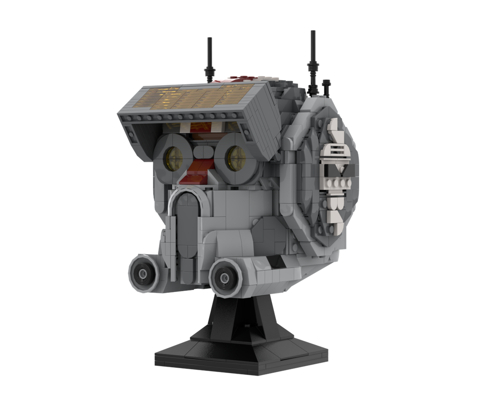 LEGO MOC Tech Helmet by Ant0noo | Rebrickable - Build with LEGO