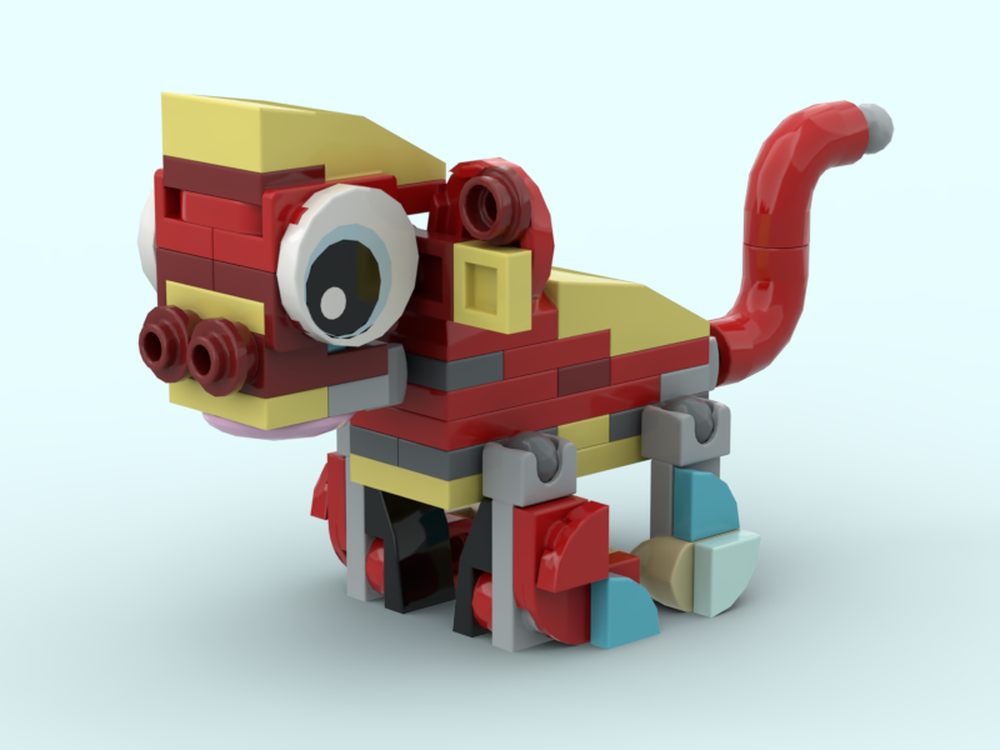 LEGO MOC 31145 Monkey by Pikminfan67 | Rebrickable - Build with LEGO