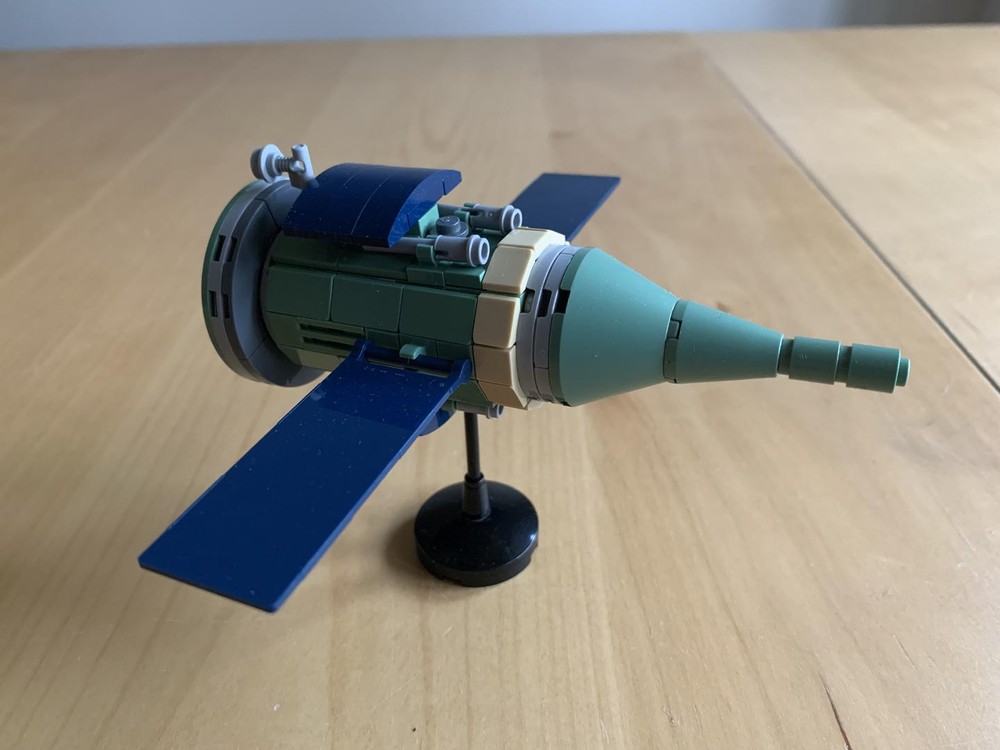 LEGO MOC TKS-3 Kosmos 1443 – 1:110 by JonHull | Rebrickable - Build ...