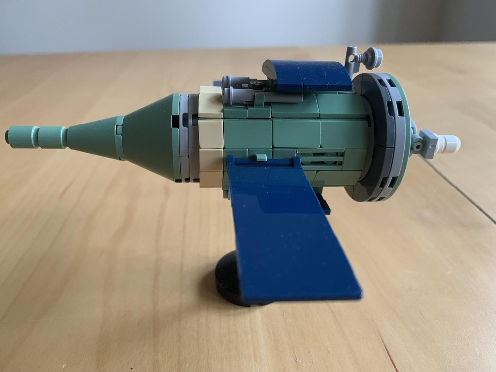 LEGO MOC TKS-3 Kosmos 1443 – 1:110 by JonHull | Rebrickable - Build ...