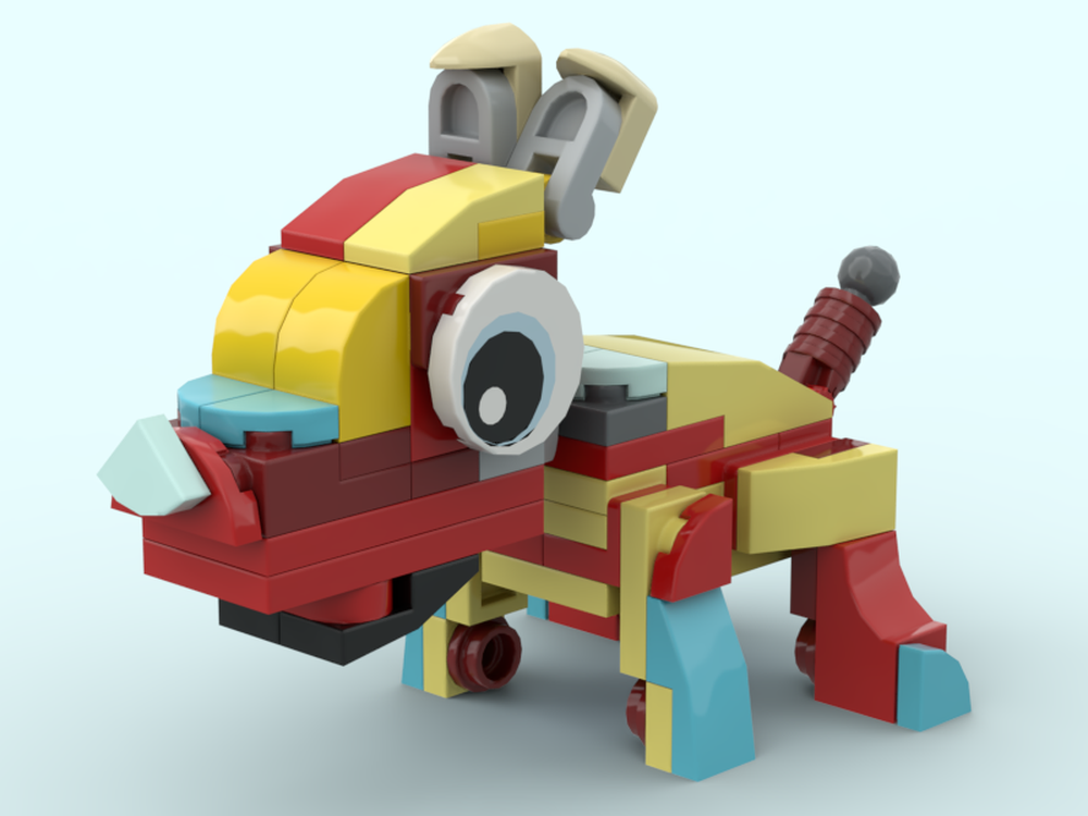 LEGO MOC-185938 31145 Dog by Pikminfan67 | Rebrickable - Build with LEGO