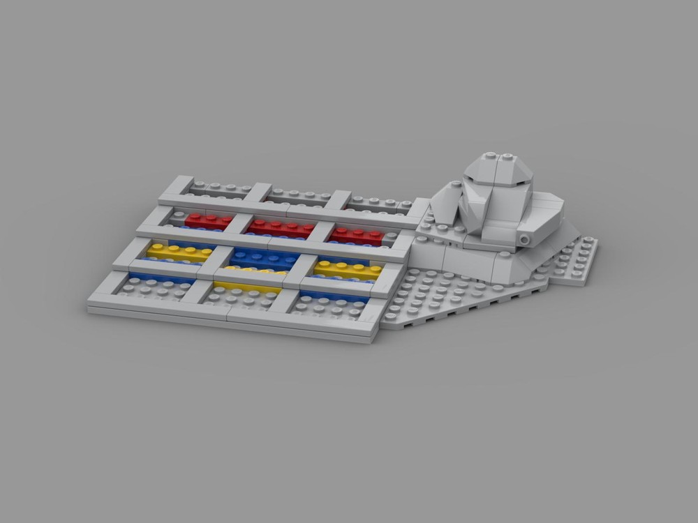 LEGO MOC-185941 Space Display Stand for Series 26 Minifigures by ...